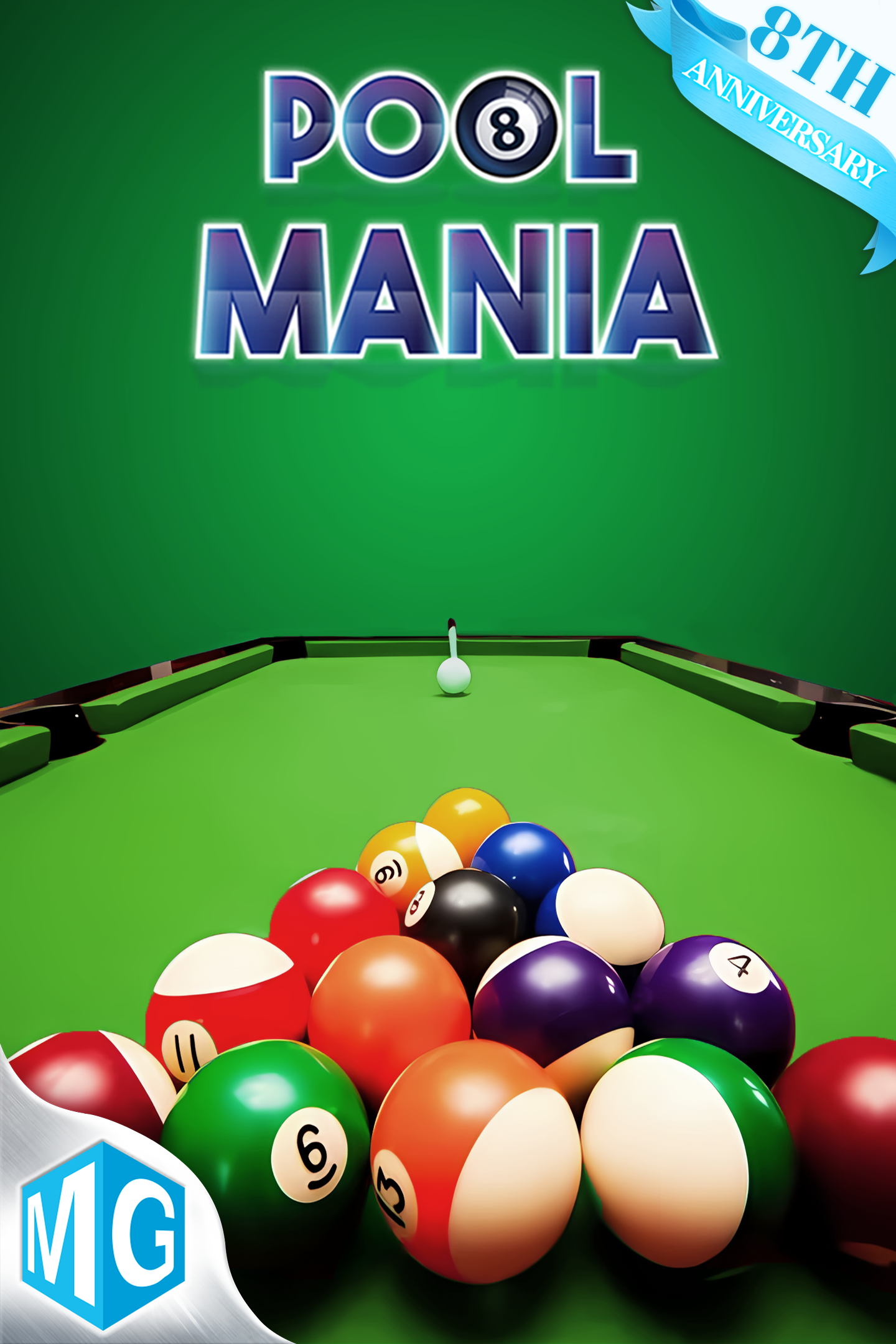 Pool Mania: 8 Ball Billiards - MIRACLE GAMES Store