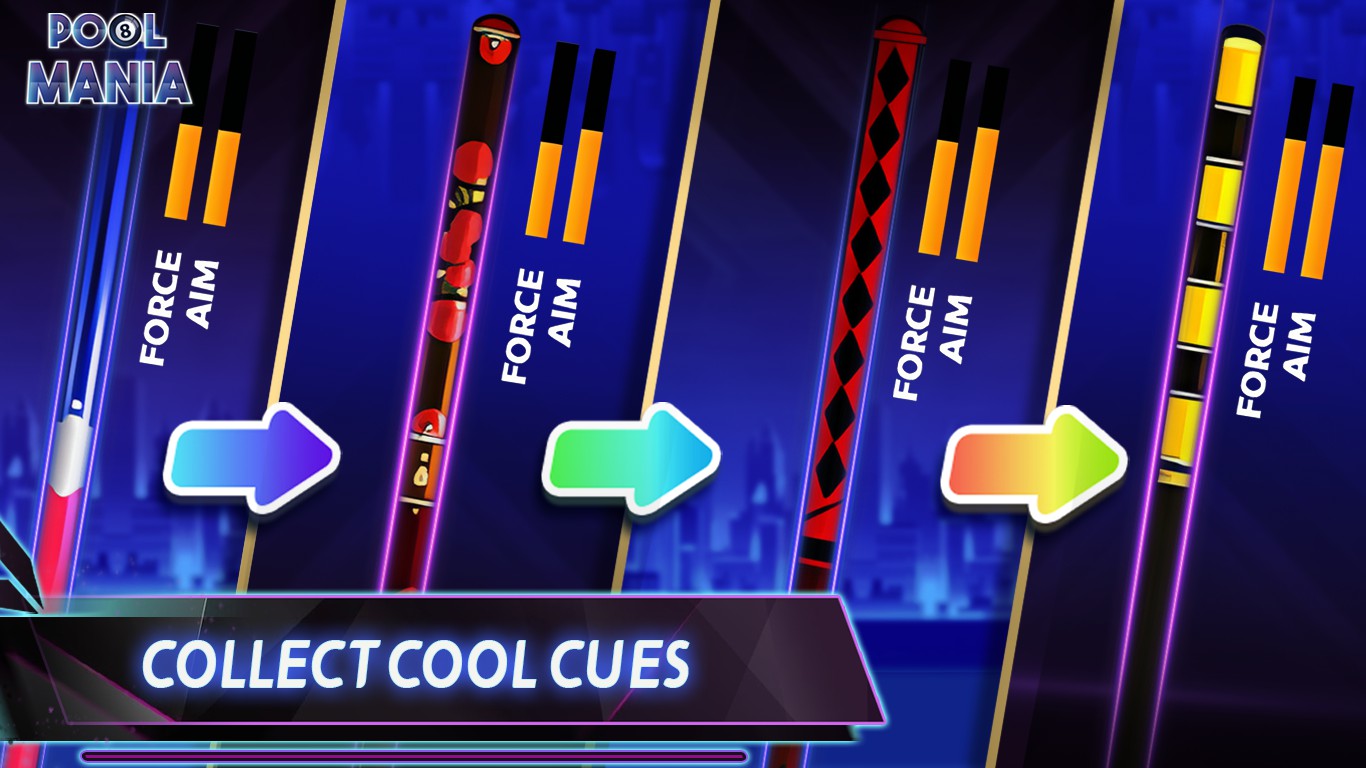 Pool Mania: 8 Ball Billiards - MIRACLE GAMES Store