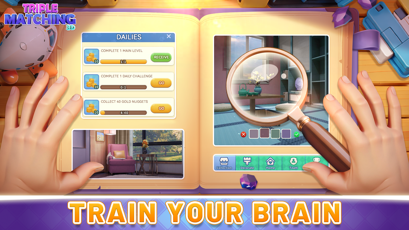 Triple Matching 3D - MIRACLE GAMES Store