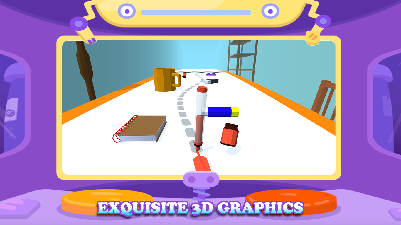Pen Run: 3D Drawing - MIRACLE GAMES Store